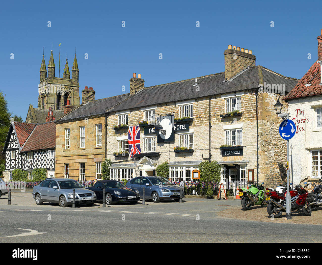 The Black Swan Hotel Market Place Helmsley North Yorkshire England UK ...