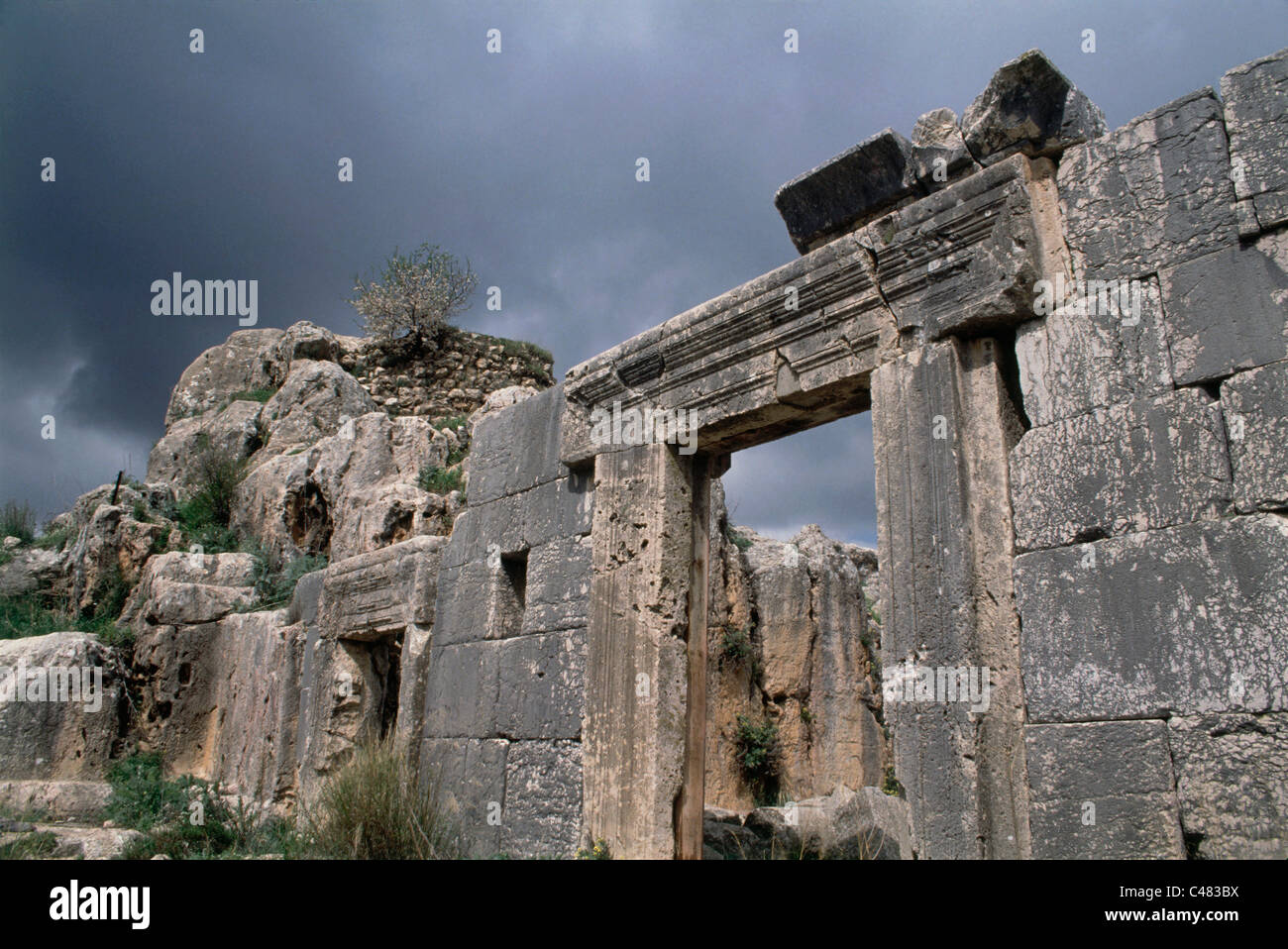 Meiron ancient synagogue hi-res stock photography and images - Alamy