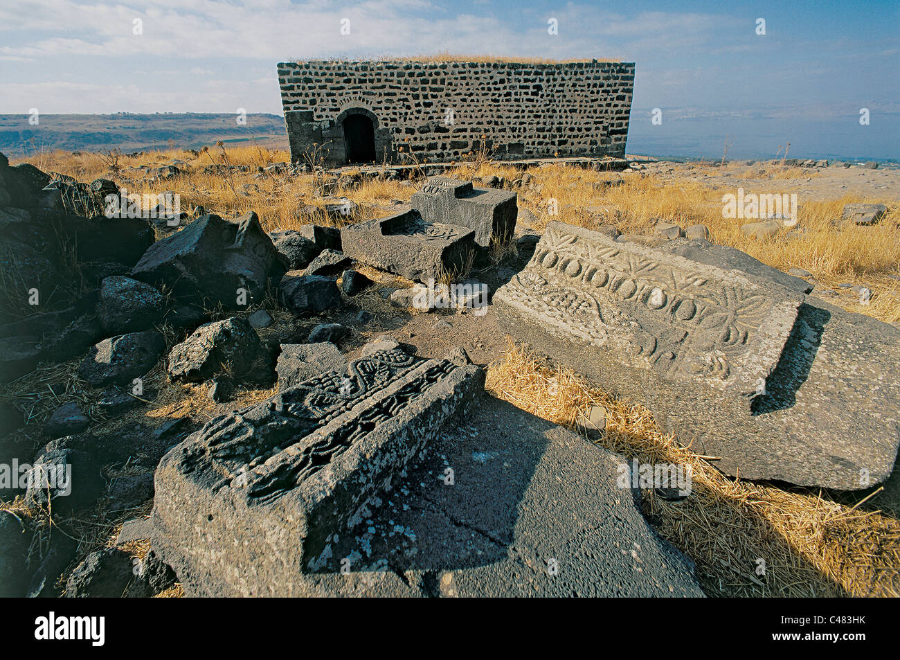 Photograph ruined synagogue kanaf in hi-res stock photography and ...