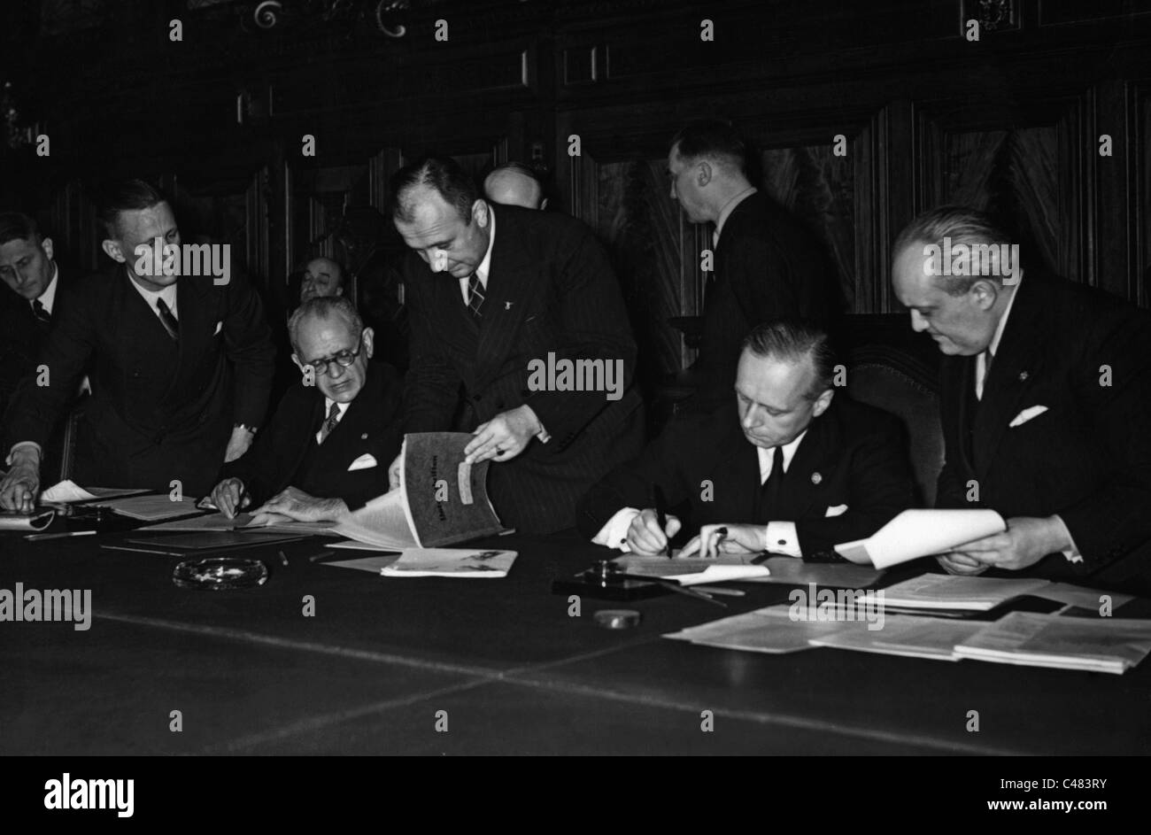 Joachim von Ribbentrop Stock Photo - Alamy