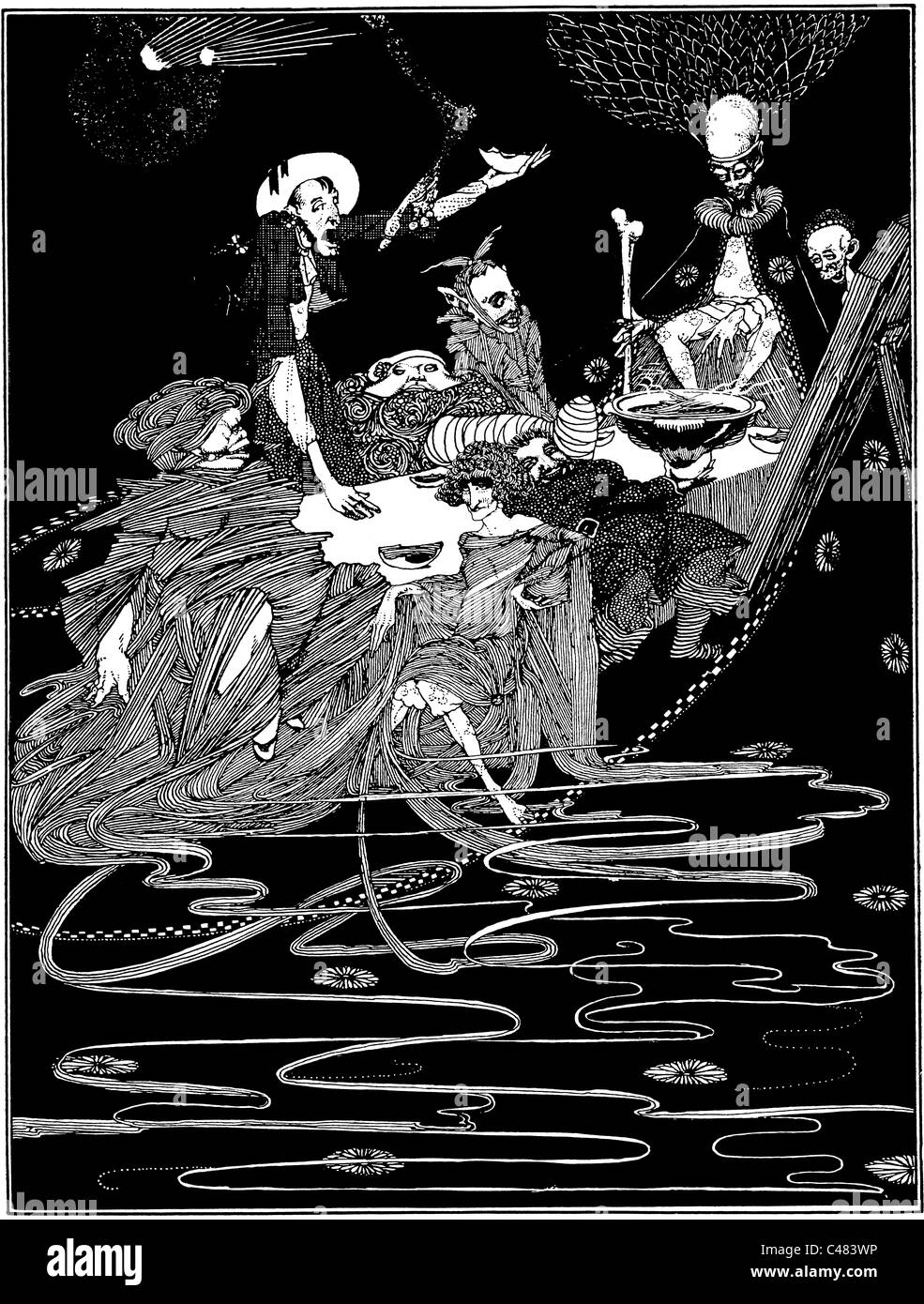 Devil bit Black and White Stock Photos & Images - Alamy