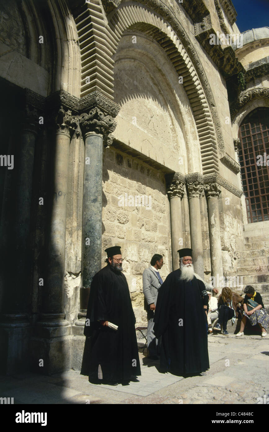 Photograph of the Church of the Holy Sepulcher in the old city of ...
