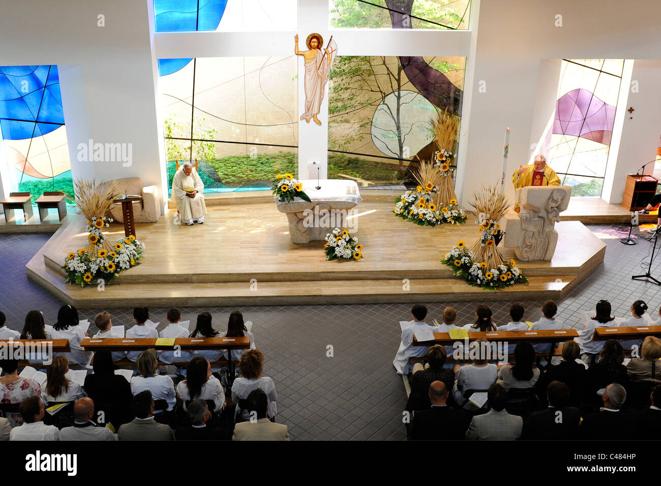 Catholic religion, mass Stock Photo - Alamy