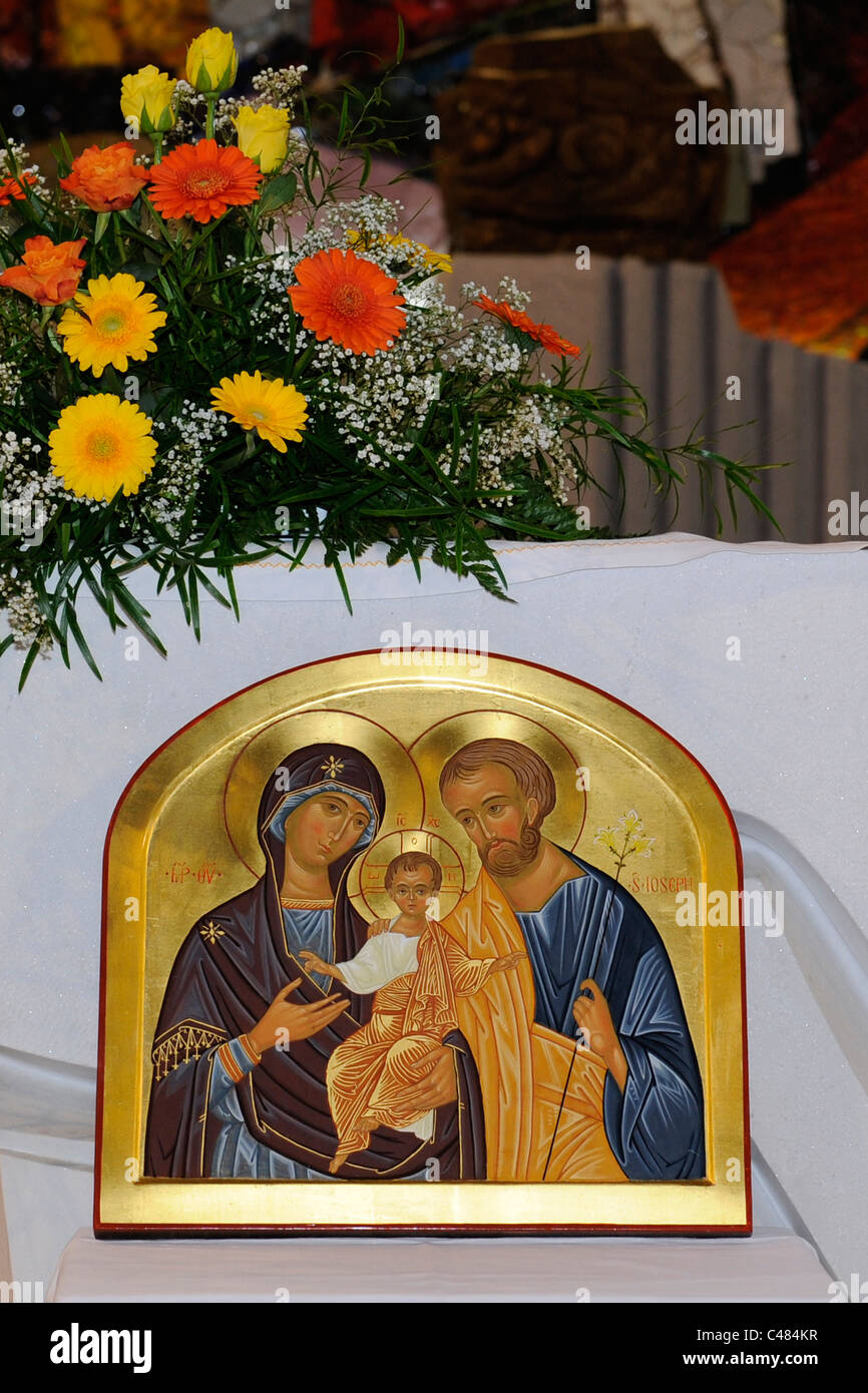 Catholic religion, icon Stock Photo - Alamy