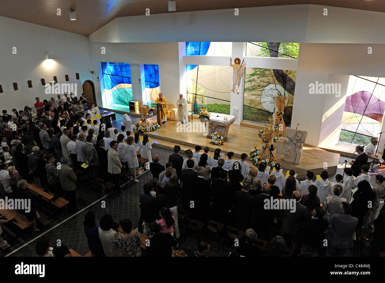 Catholic religion, mass Stock Photo - Alamy