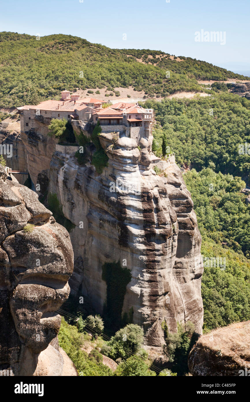 The monastery of Varlaam, Meteora, Greece Stock Photo - Alamy