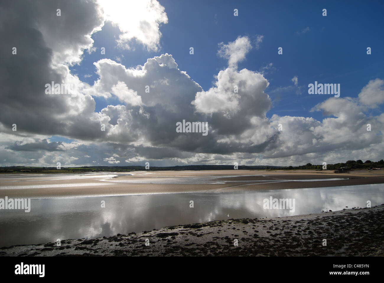 River Taw, Chivenor, barnstaple, Devon, UK Stock Photo - Alamy