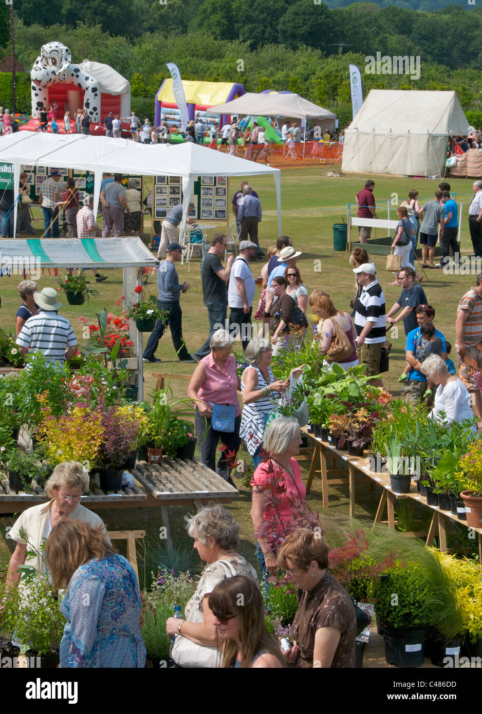 Summer Fete On Village Green High Resolution Stock Photography and ...