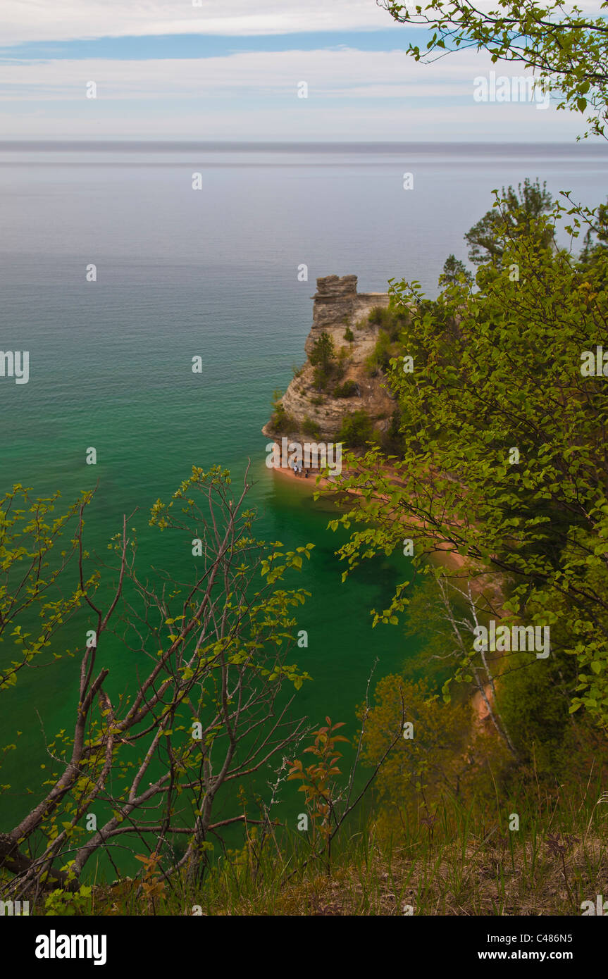 Picture rock michigan hi-res stock photography and images - Alamy