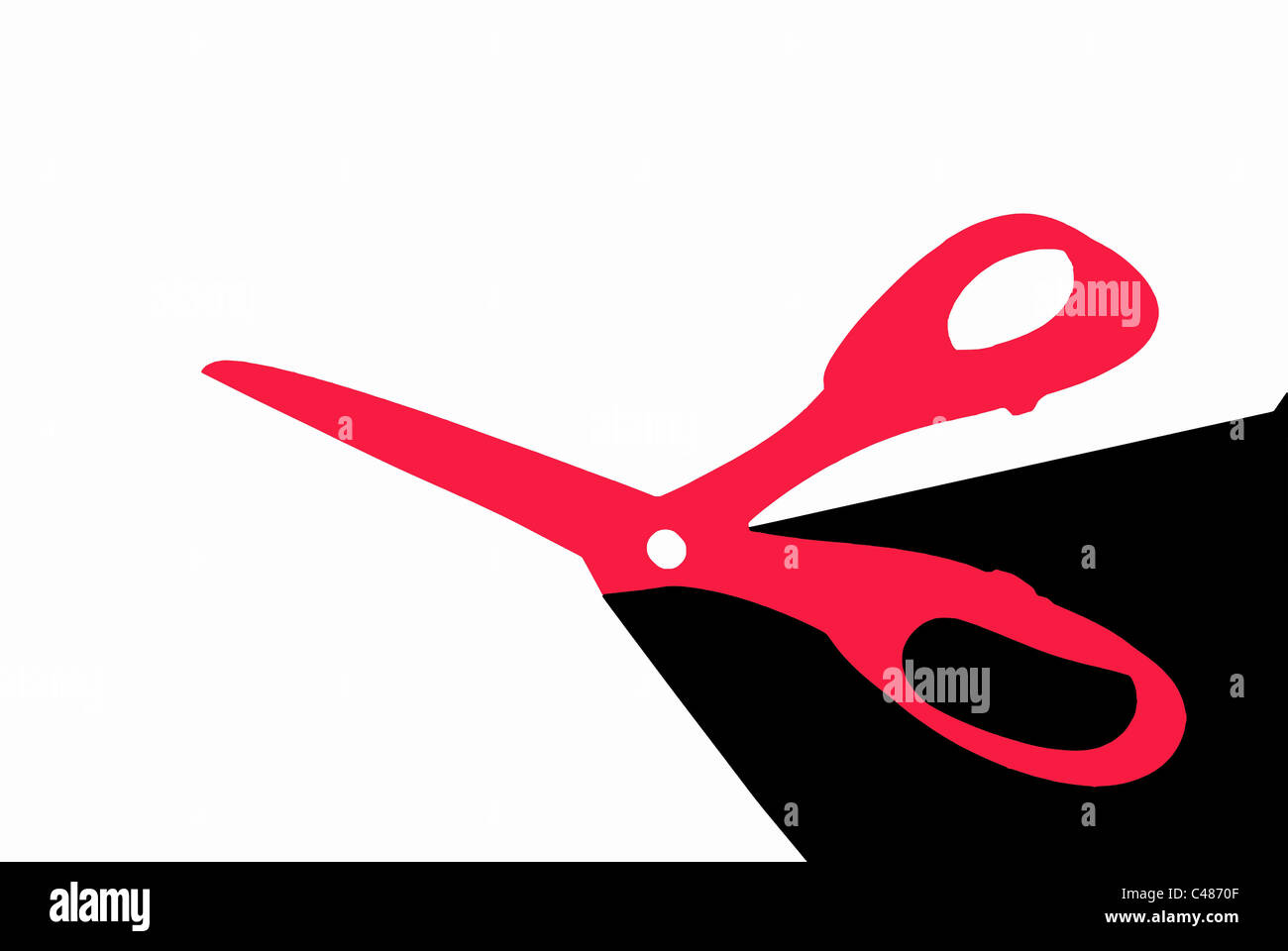 Schere schneidet hi-res stock photography and images - Alamy