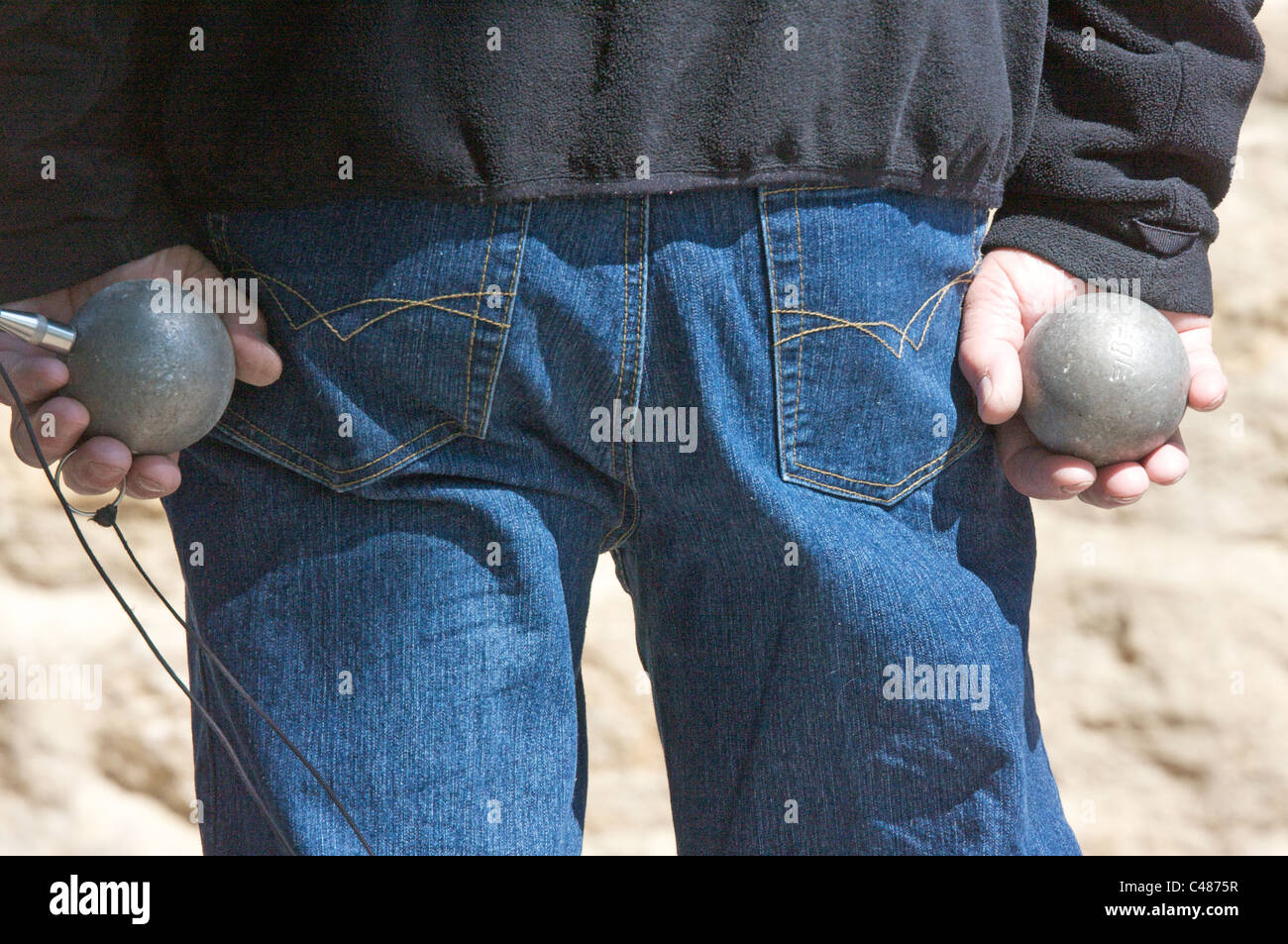 Petanque bowls hi-res stock photography and images - Alamy