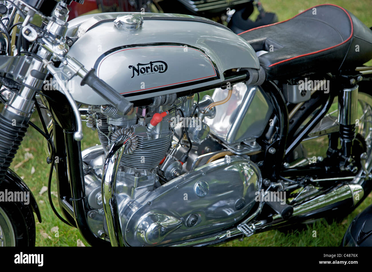 Norton racing motorcycle Stock Photo - Alamy