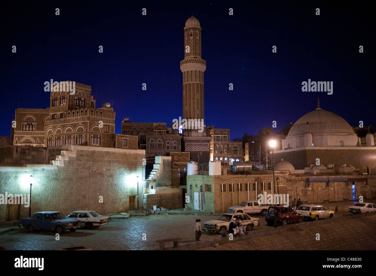 Beautiful historical architecture if an old mosque in the UNESCO ...
