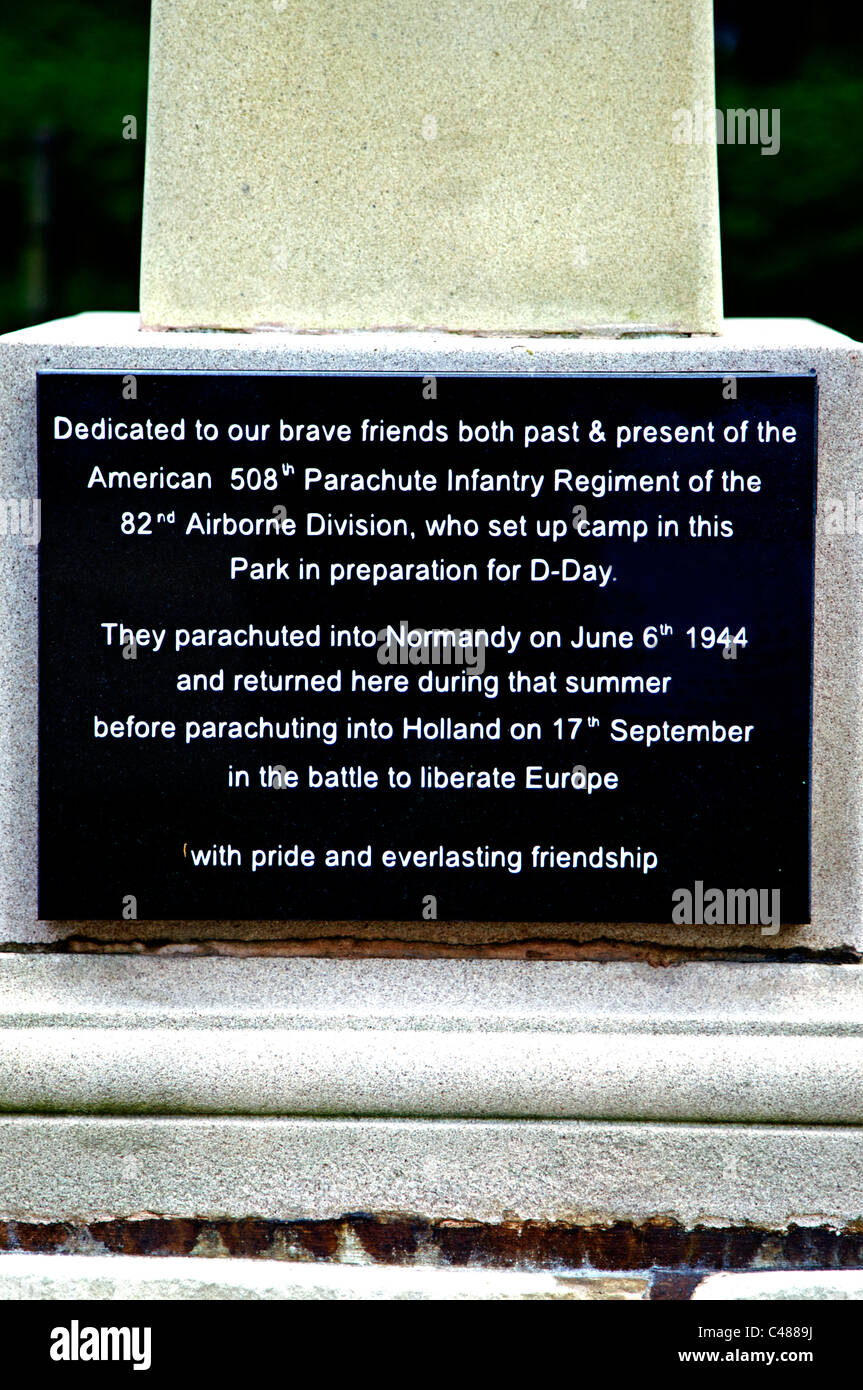 Memorial to d day airborne forces hi-res stock photography and images ...