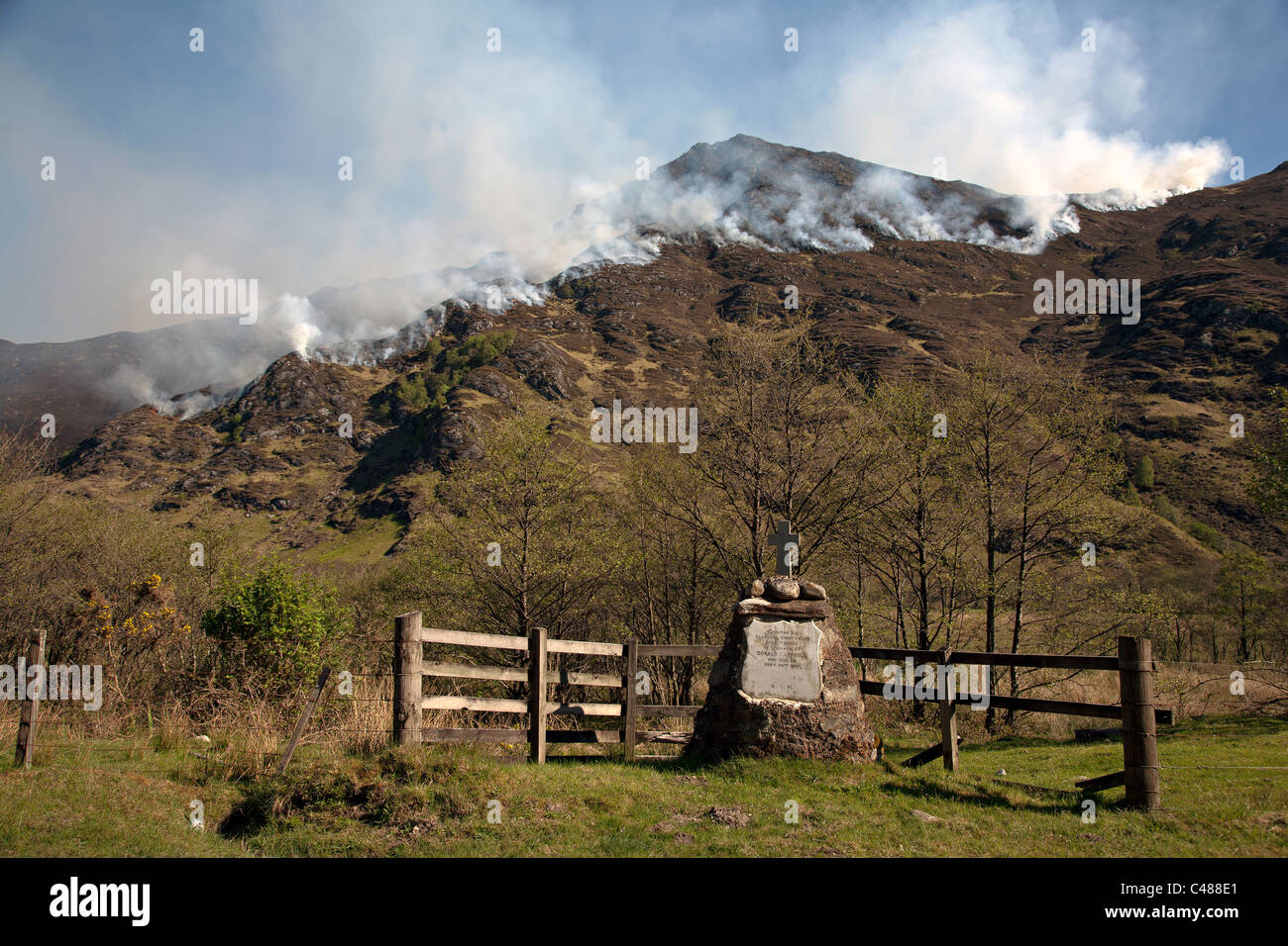 Wildfire scotland hi-res stock photography and images - Alamy