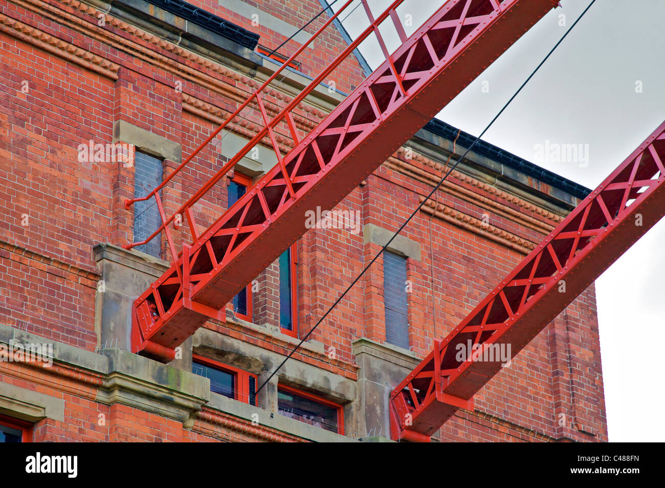 winding gear at Bestwood colliery Stock Photo - Alamy