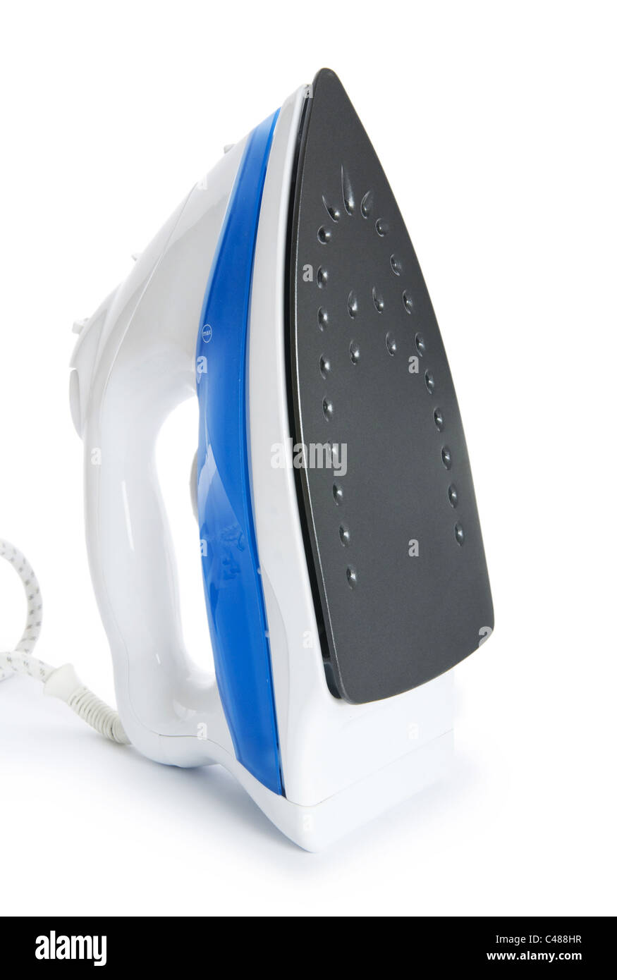 New iron isolated on the white background Stock Photo - Alamy