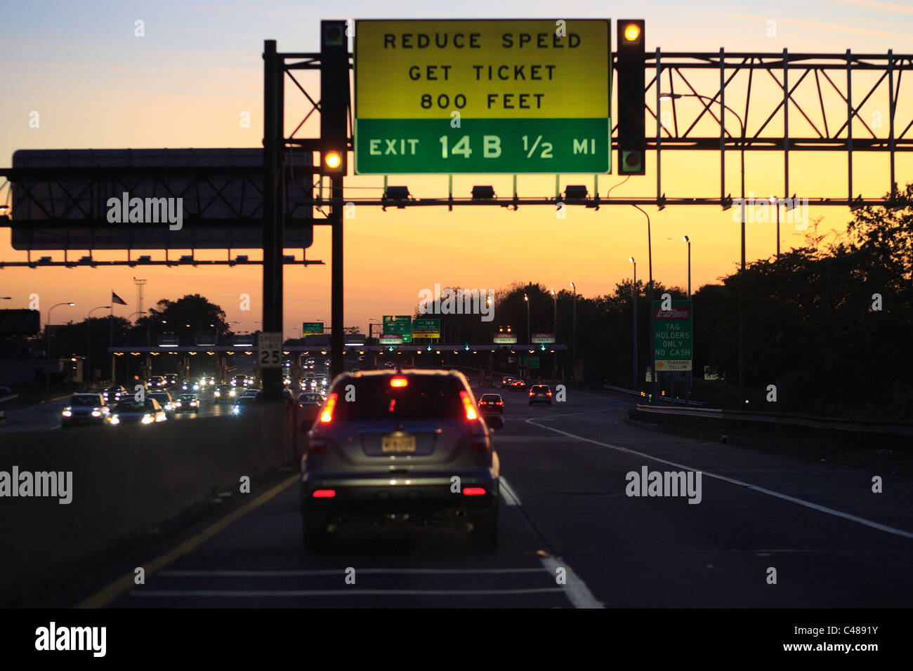 Toll booth usa hi-res stock photography and images - Alamy