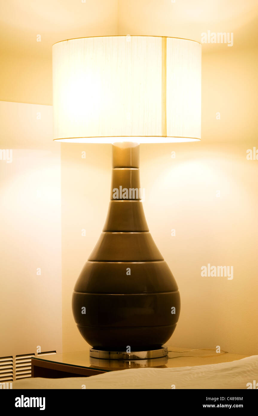 Room interior - Light stand on the table Stock Photo - Alamy