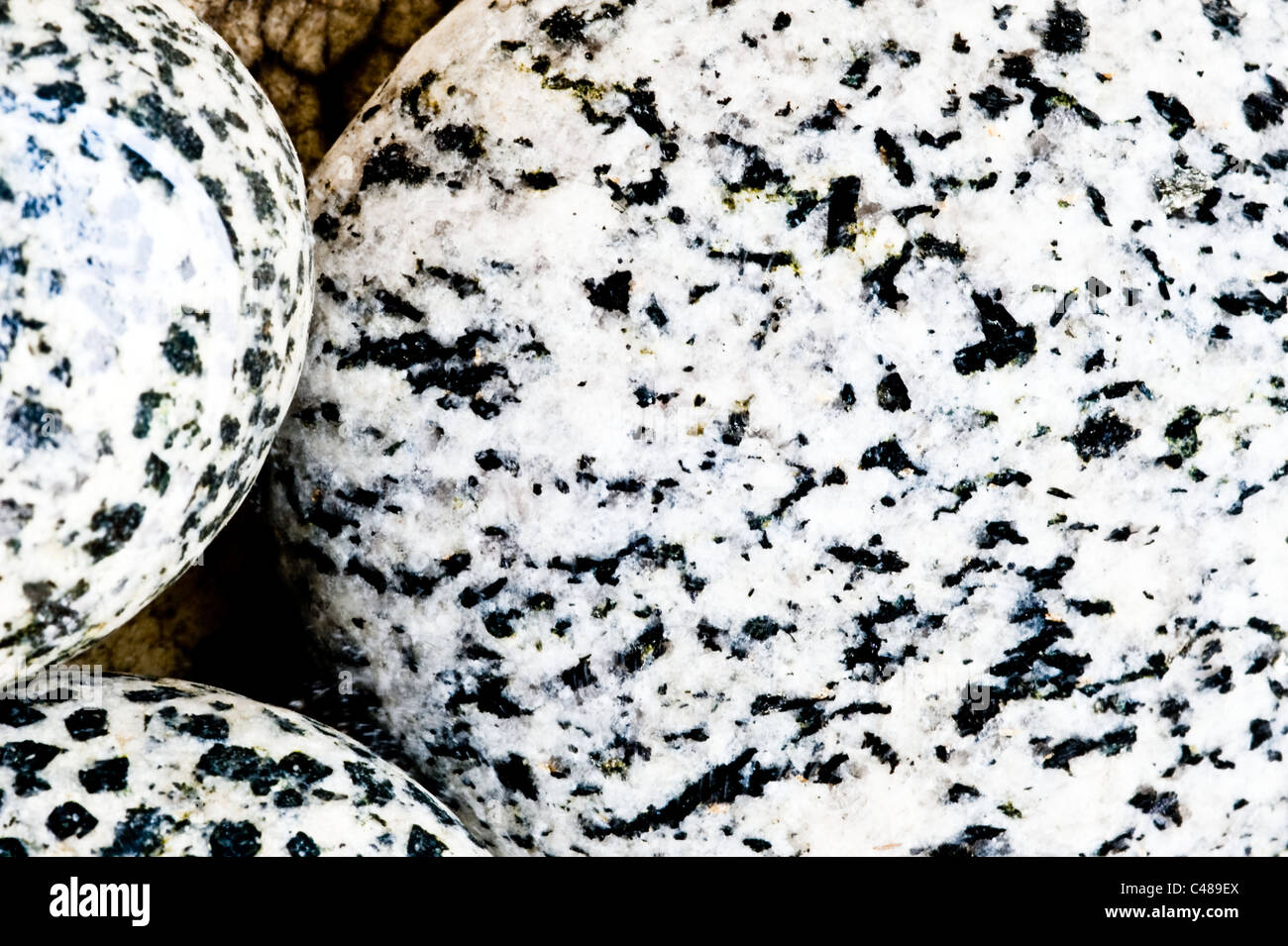 Pebbles in water Adel West Yorkshire Leeds England UK Europe Stock ...