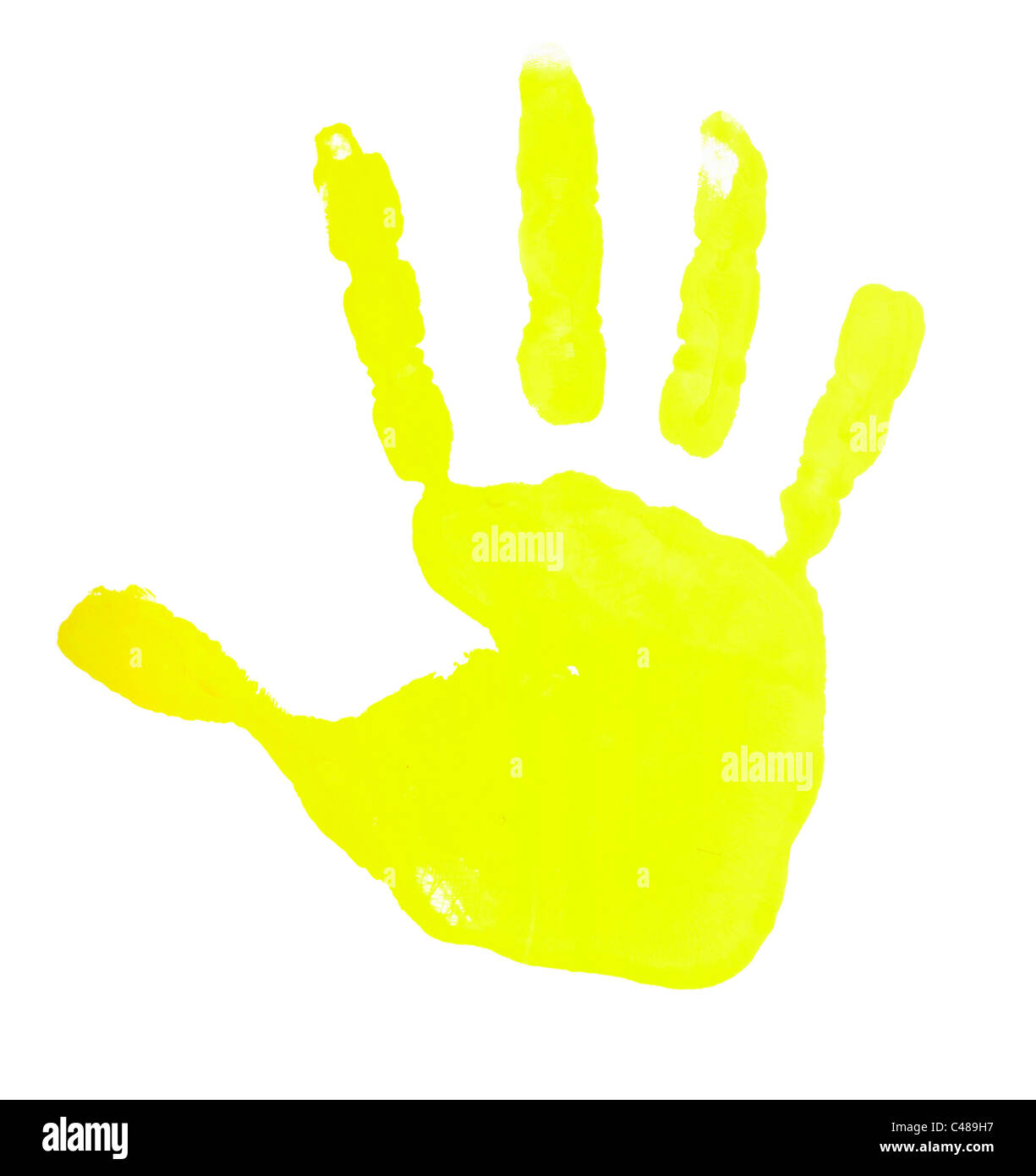 hand paint prints Stock Photo - Alamy
