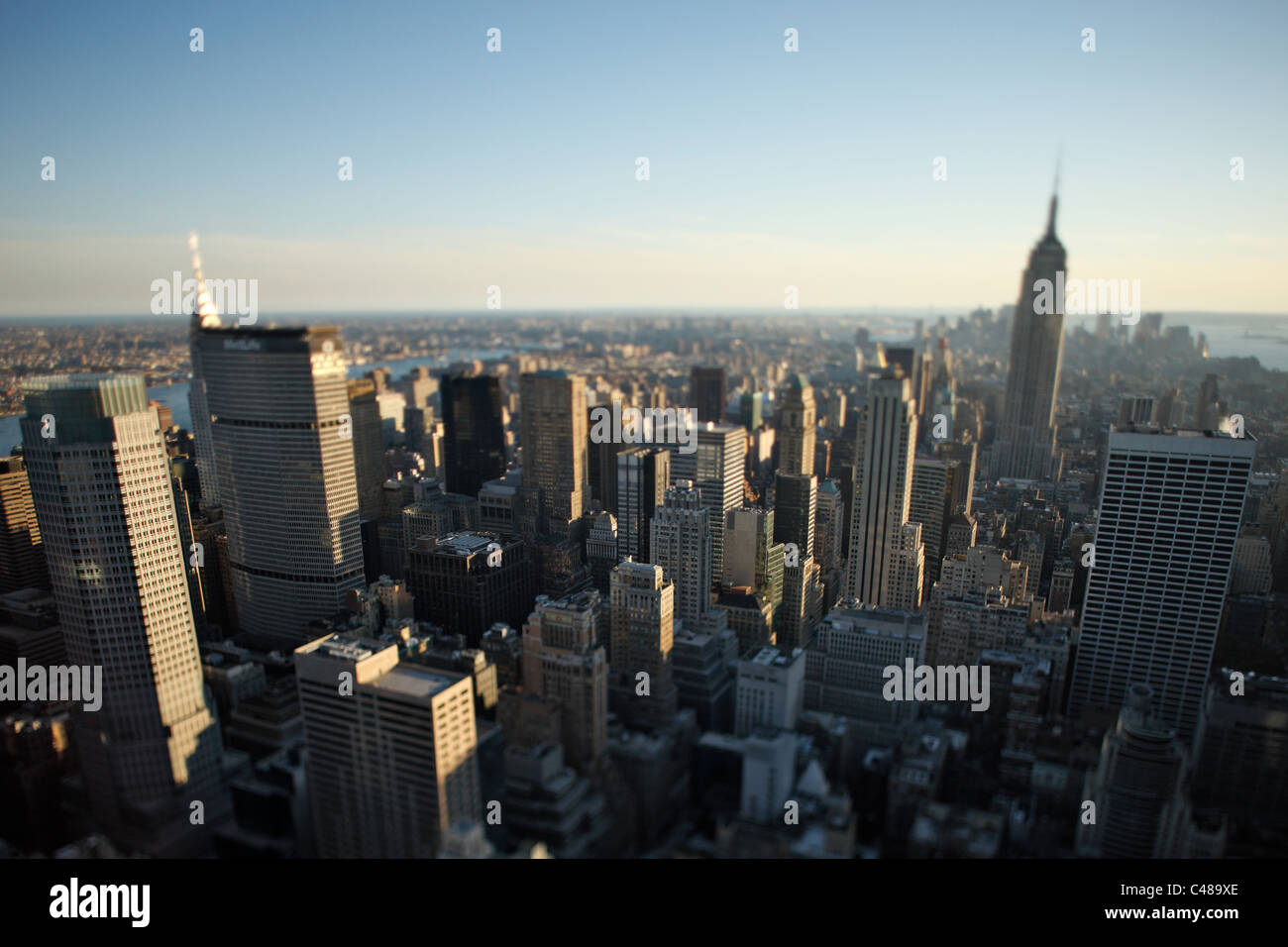 Manhattan panorama hi-res stock photography and images - Alamy