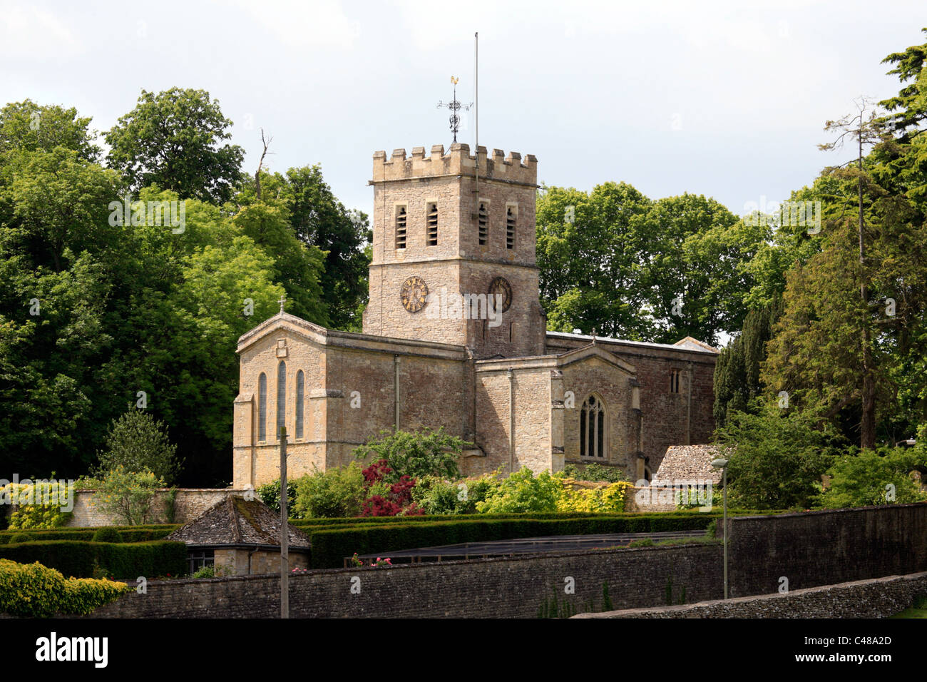 St Nicholas's Church, Tackley, Oxfordshire Stock Photo - Alamy
