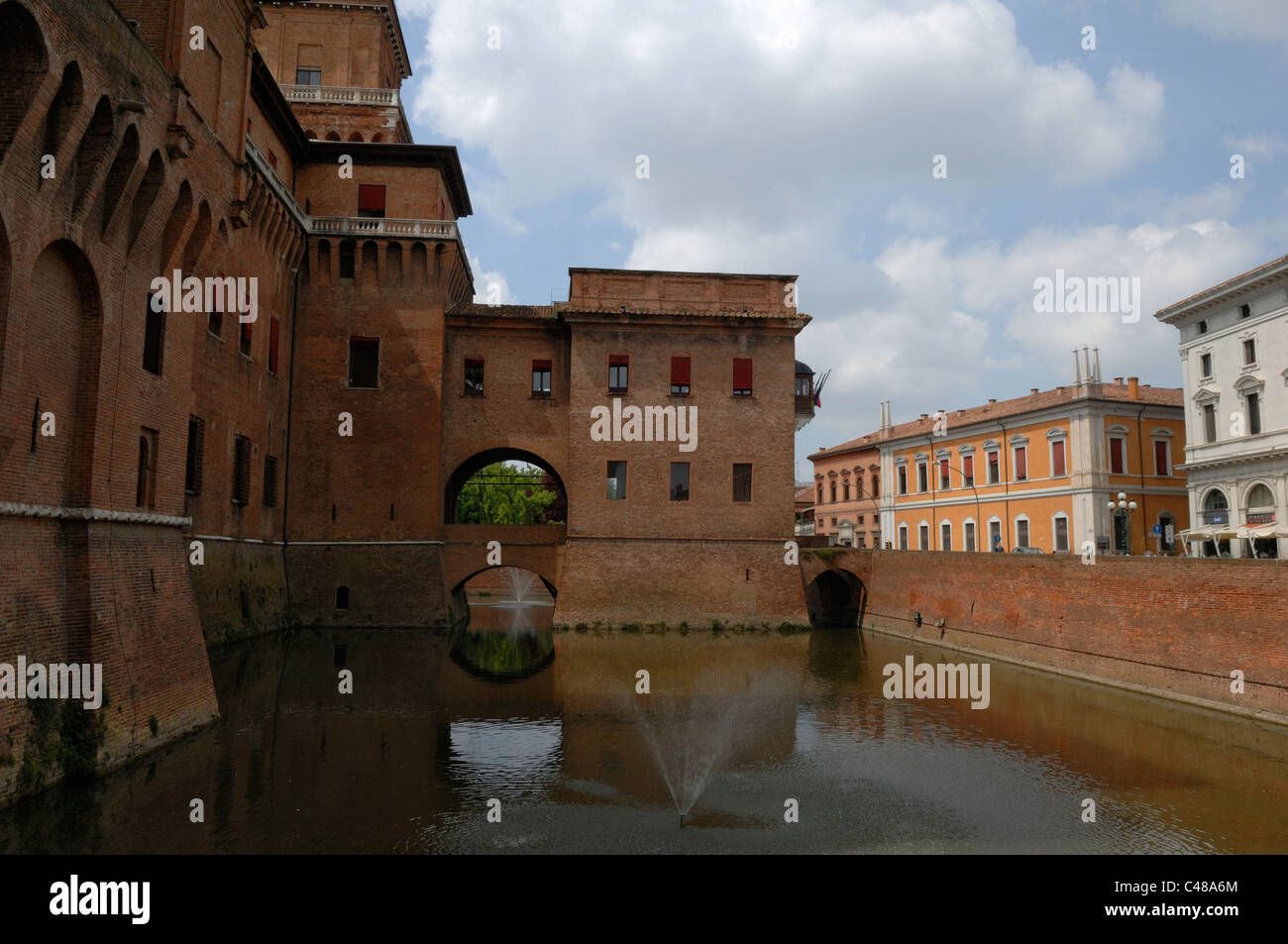 Estense castle ferrara emilia romagna hi-res stock photography and ...