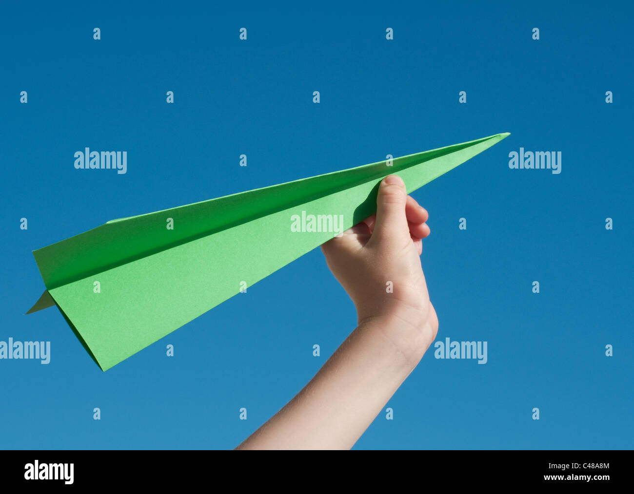 Paper airplane hi-res stock photography and images - Alamy