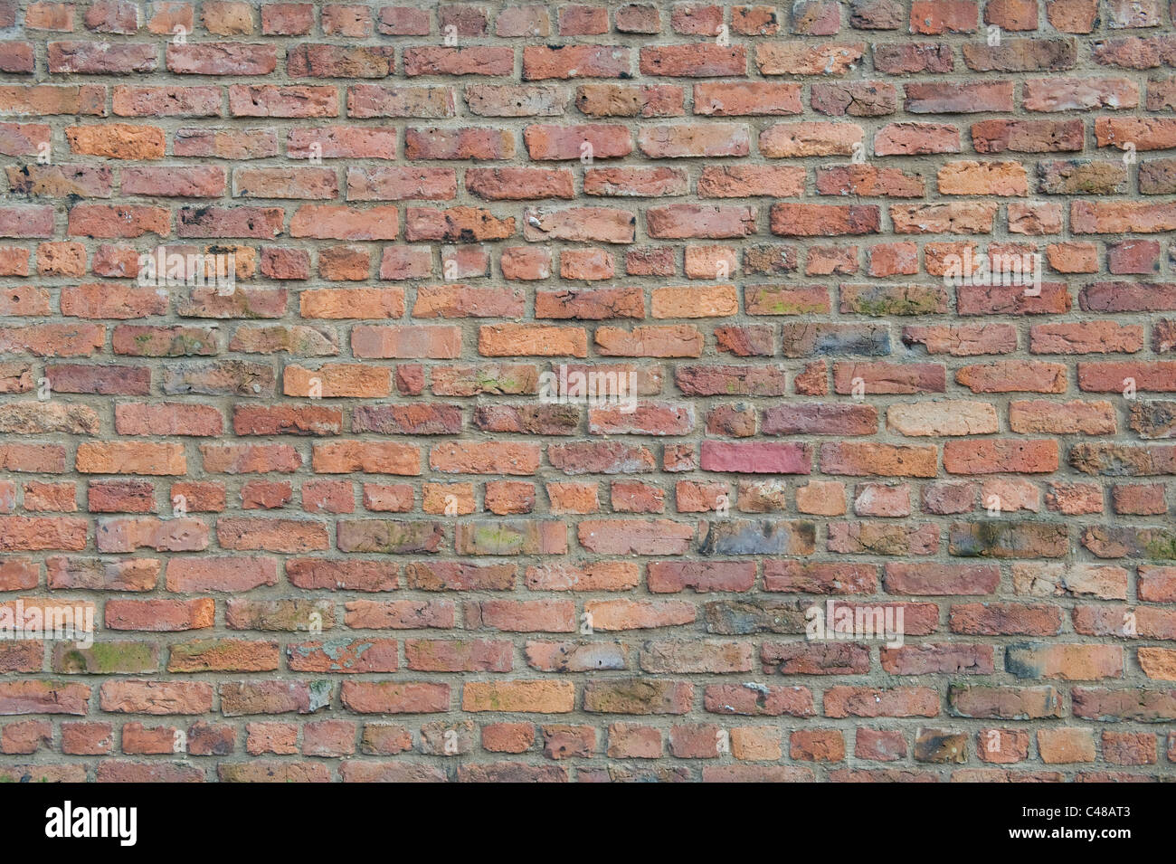 A stylish modern and contemporary wall that is also old and aged in ...