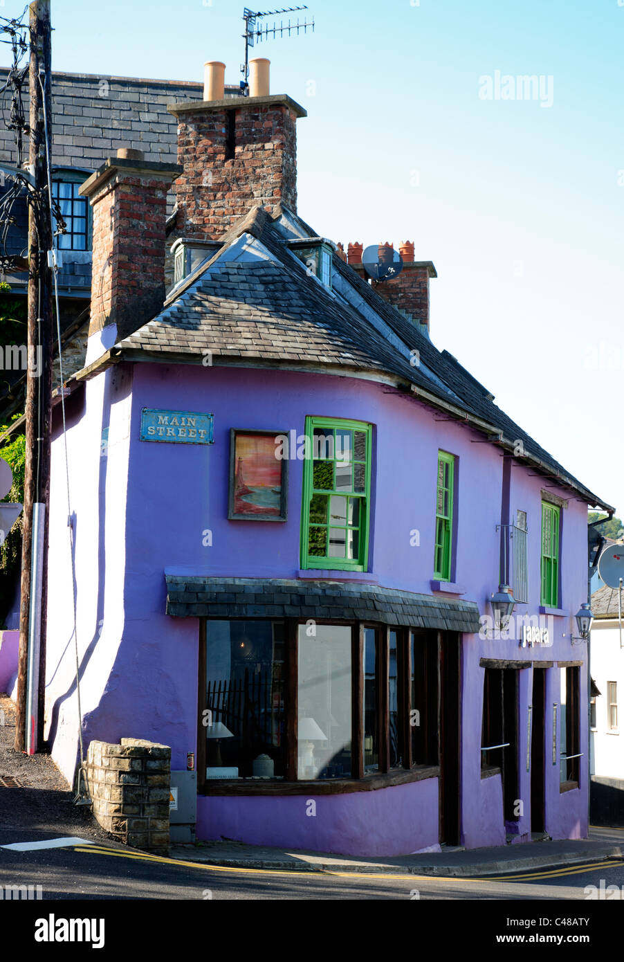 Main Street In Kinsale Ireland