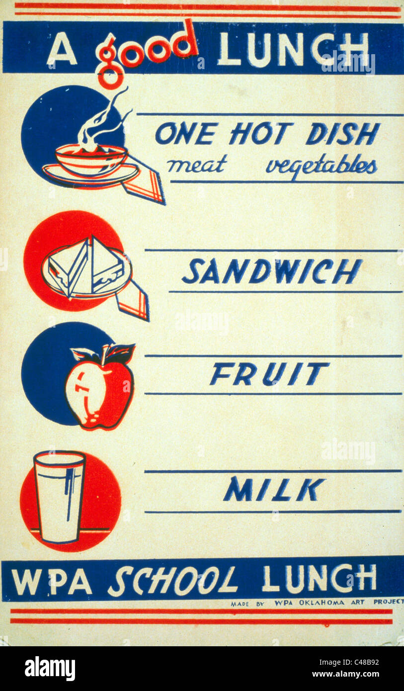 Healthy eating poster hi-res stock photography and images - Alamy