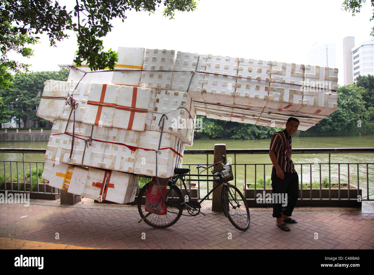 Overloaded bike hi-res stock photography and images - Alamy