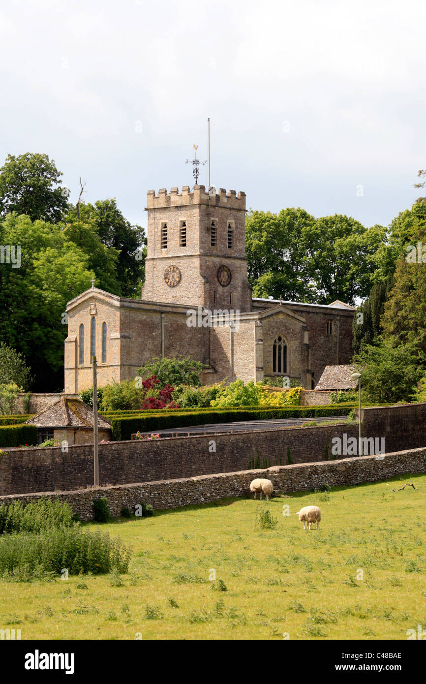 St Nicholas's Church, Tackley, Oxfordshire Stock Photo - Alamy