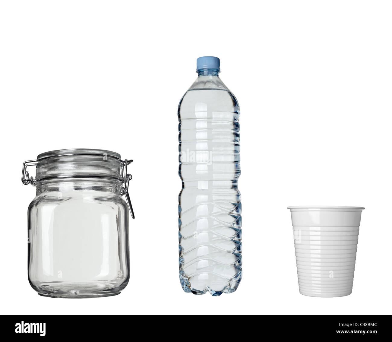 Cup coffee glass jar Cut Out Stock Images & Pictures - Alamy
