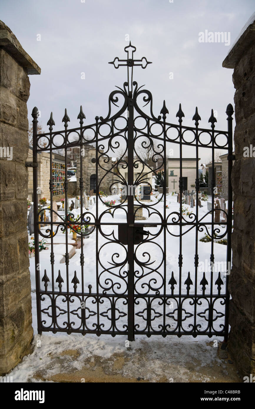 Old Iron Cemetery Gates