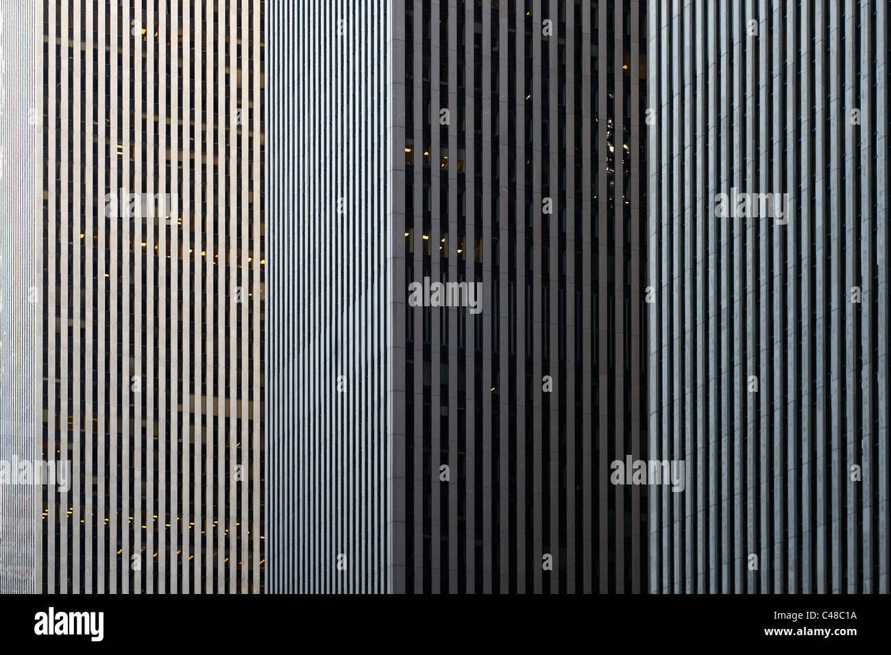 Buildings facades in downtown hi-res stock photography and images - Alamy