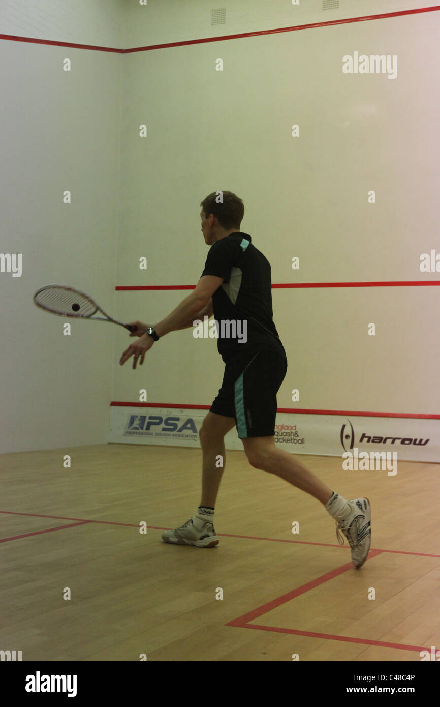 Squash player hi-res stock photography and images - Alamy
