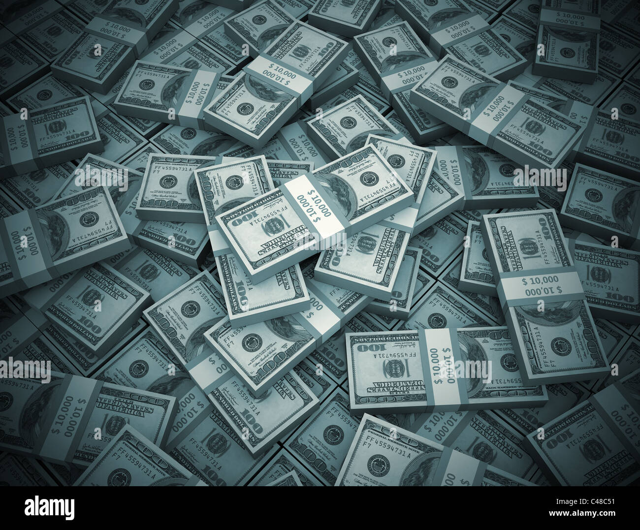 Money background with center light Stock Photo - Alamy