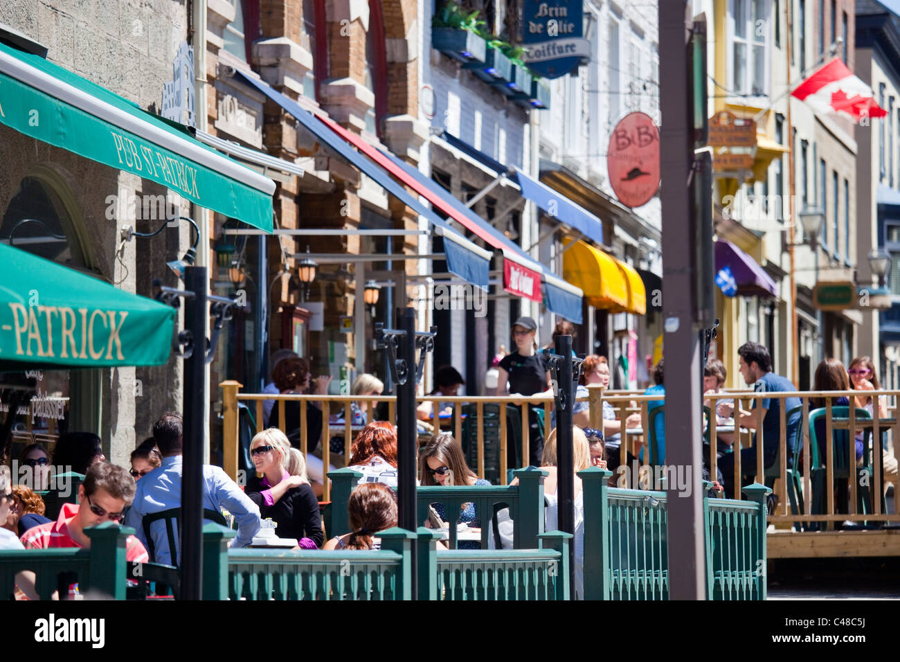 Canada outdoor restaurant hi-res stock photography and images - Alamy