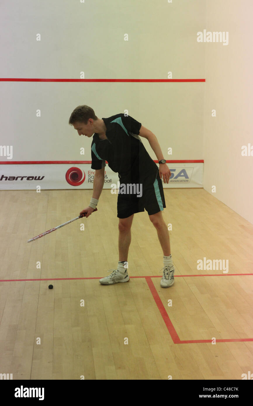 Squash player hi-res stock photography and images - Alamy