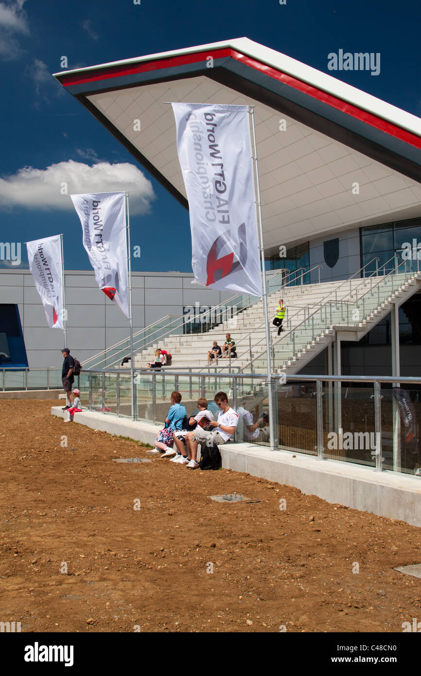 The Silverstone Wing Stock Photo - Alamy