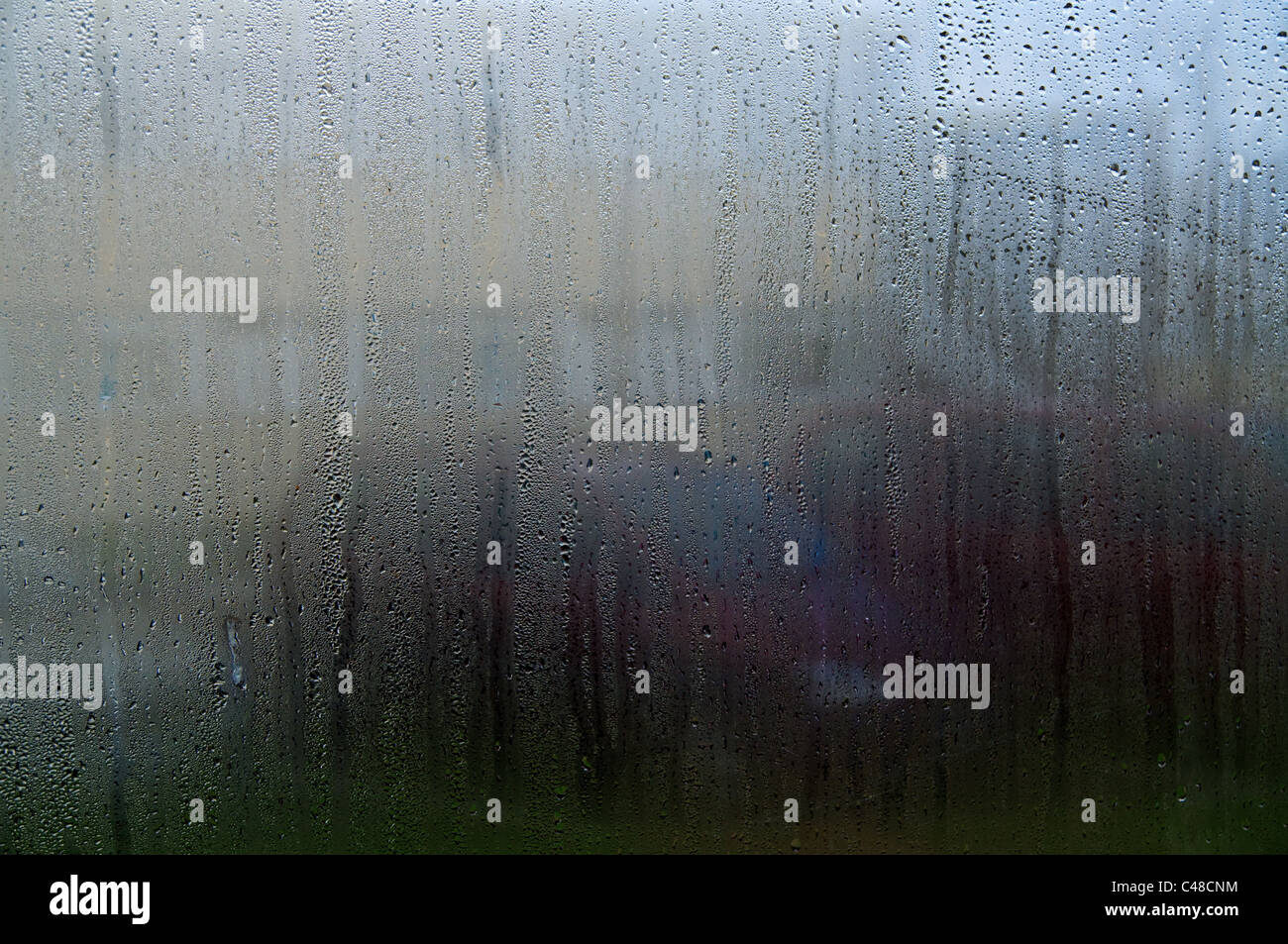 Bad / heavy condensation on a window Stock Photo - Alamy