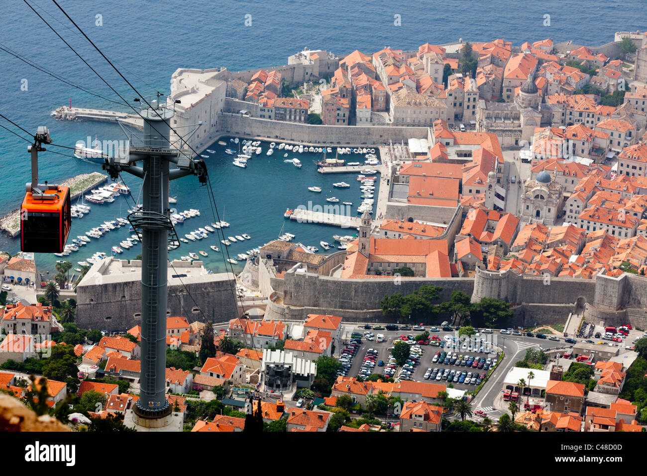 Dubrovnik srd hill hi-res stock photography and images - Alamy