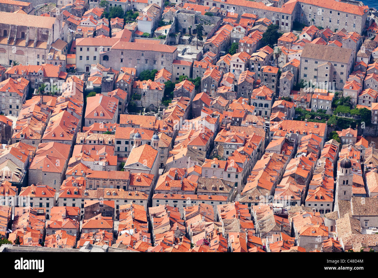 Dubrovnik srd hill hi-res stock photography and images - Alamy