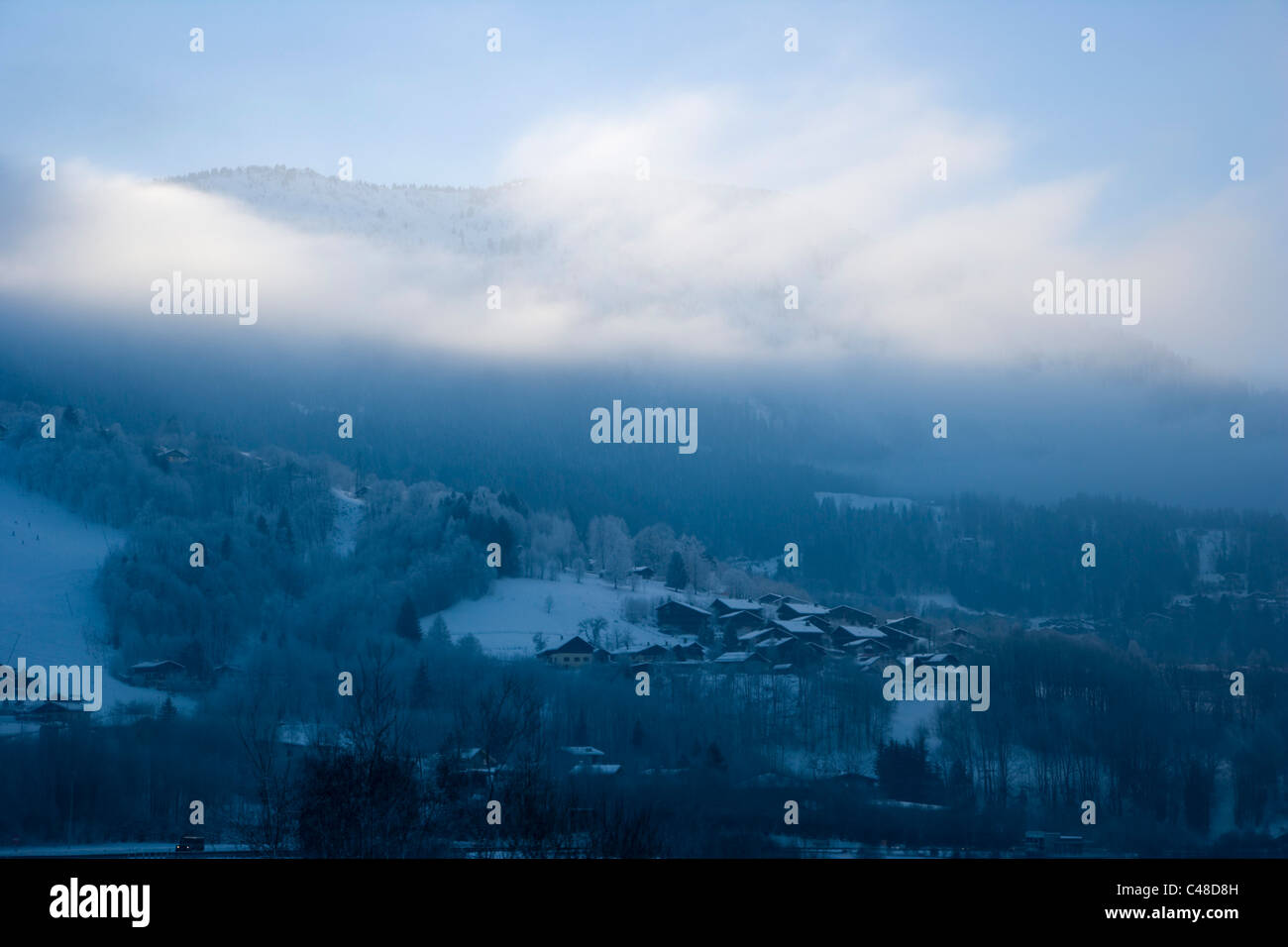 Chamonix, france winter hi-res stock photography and images - Alamy