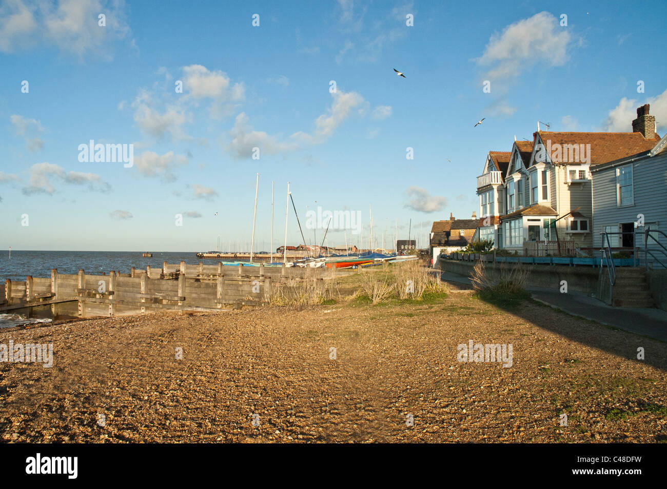 Whitstable Beach Kent England Uk Stock Photo - Alamy