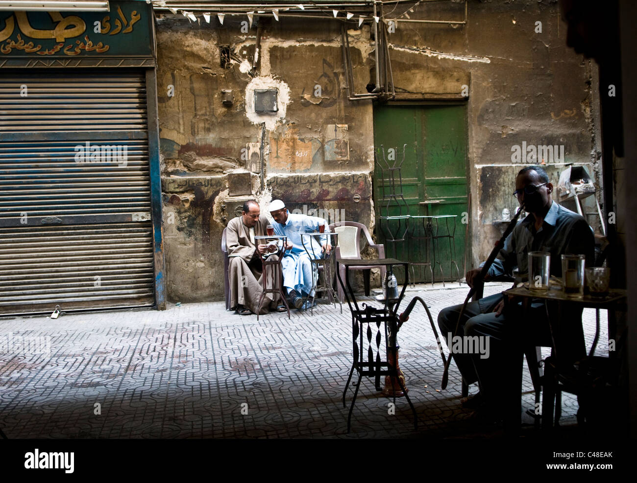 Egyptian tea house hi-res stock photography and images - Alamy