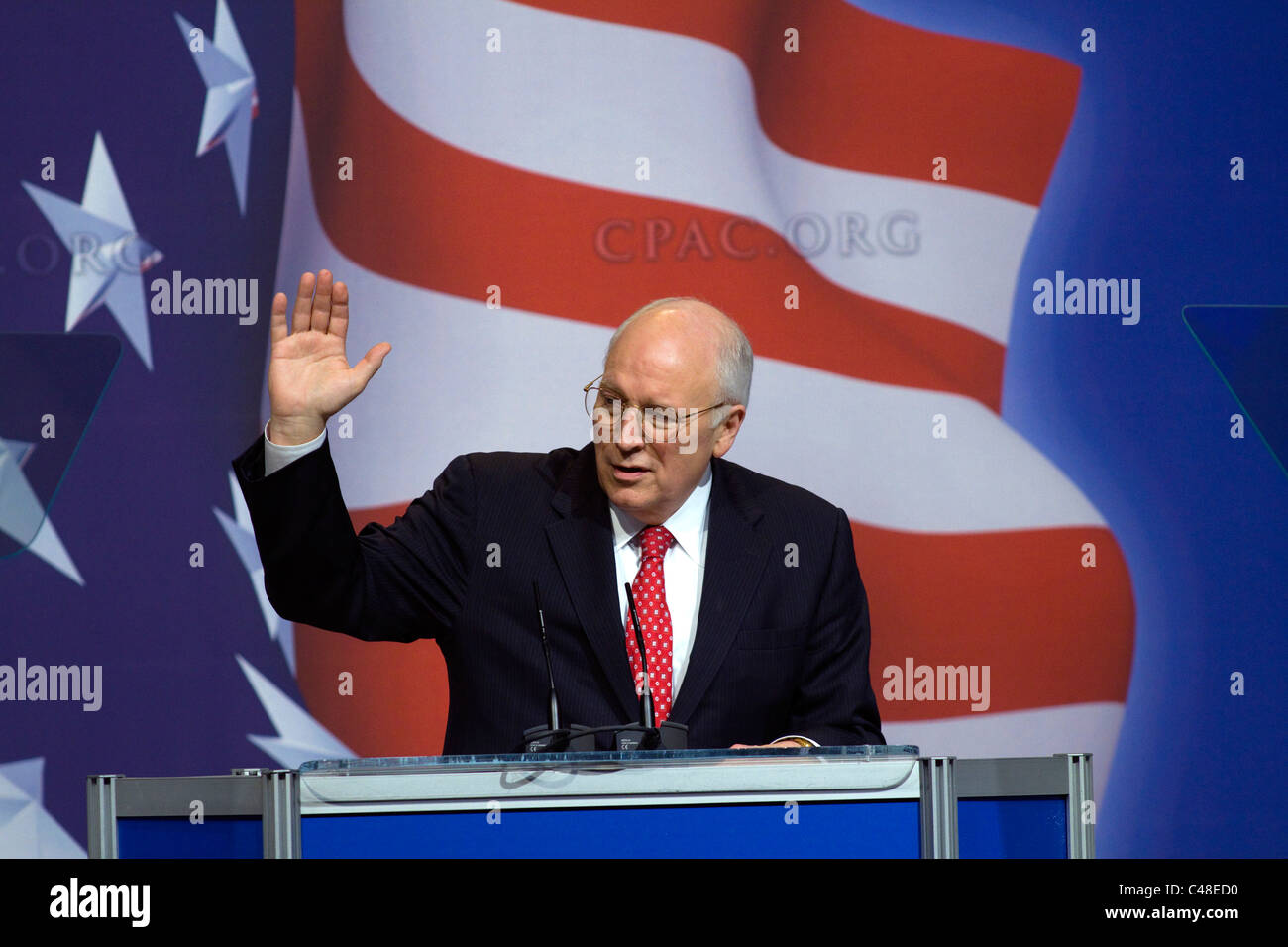 Former US Vice-President Dick Cheney at the CPAC conference in Washington DC Stock Photo - Alamy