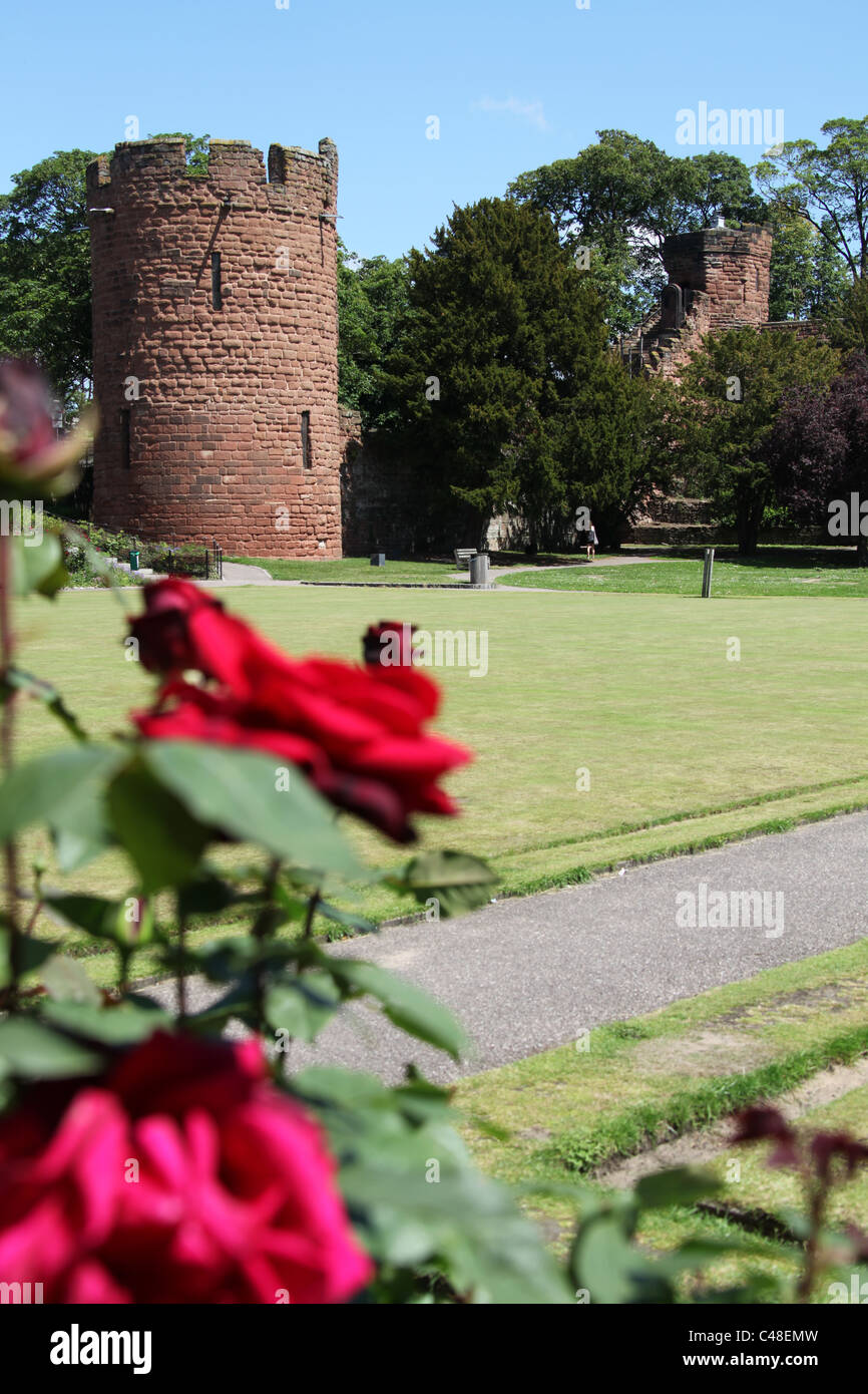 City of Chester, England. Picturesque summer view of Chester’s Water ...
